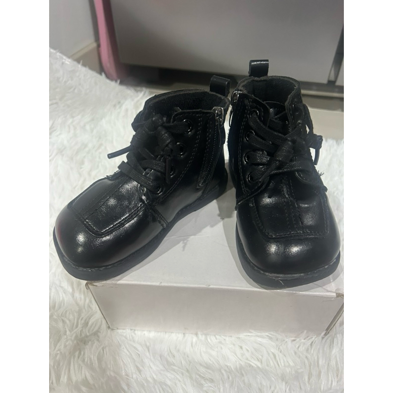 [2 Daughters Hand Shoes] Vintage Baby Booth (Black) | Shopee Philippines