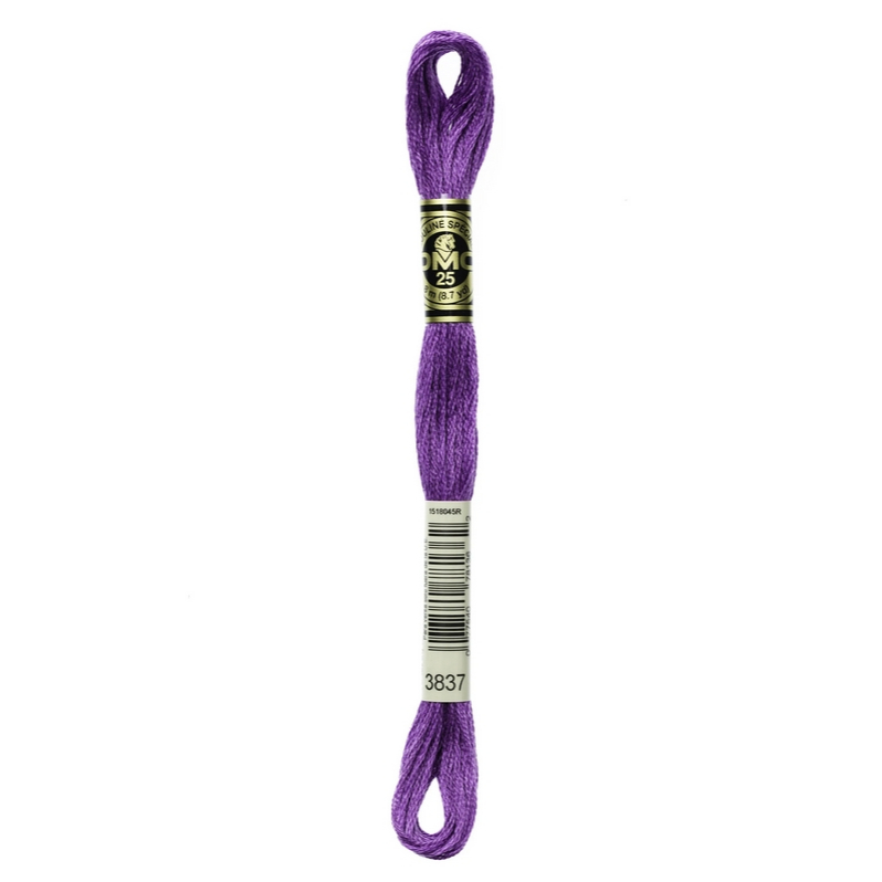 DMC Embroidery Floss Number 25 Length 8 Meters (Dark Purple) | Shopee ...