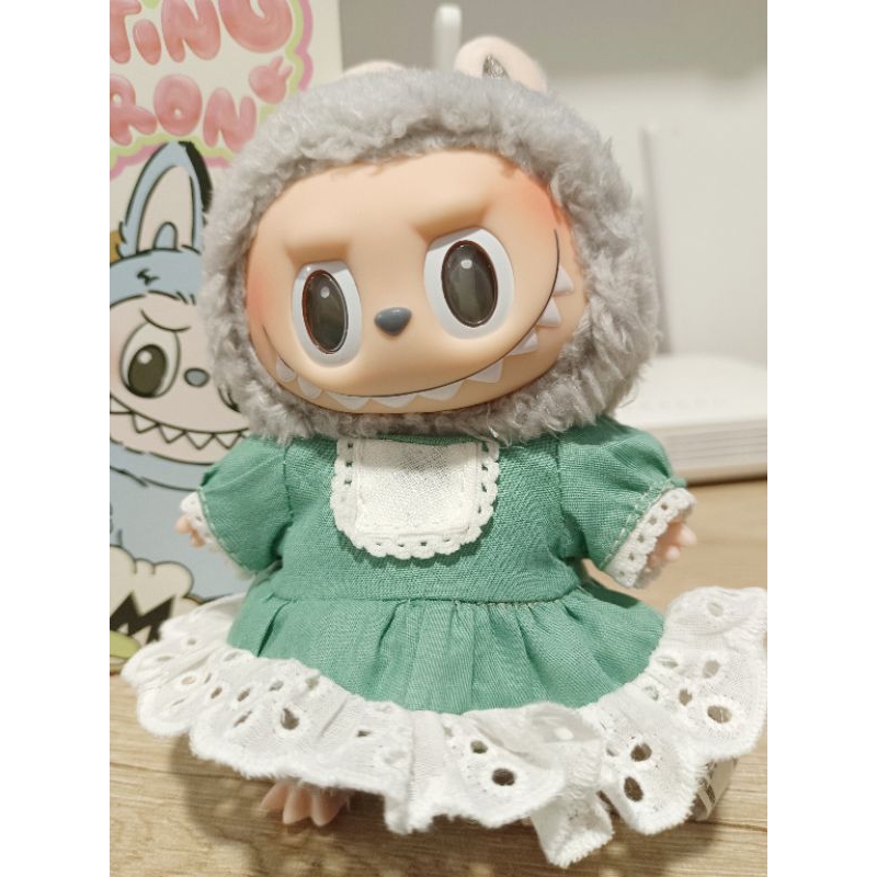 Green Labooboo Outfit With White Ruffles | Shopee Philippines