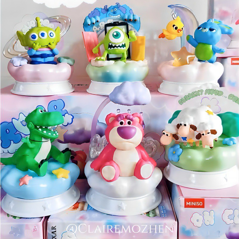 Get 1 Toy Story Models. | Disney-On Cloud Series by Miniso | Shopee ...