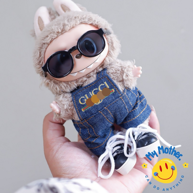 Labubu Bib "Kut Ji Pants" (Not Including Camera/Shoes/Glasses) | Shopee ...