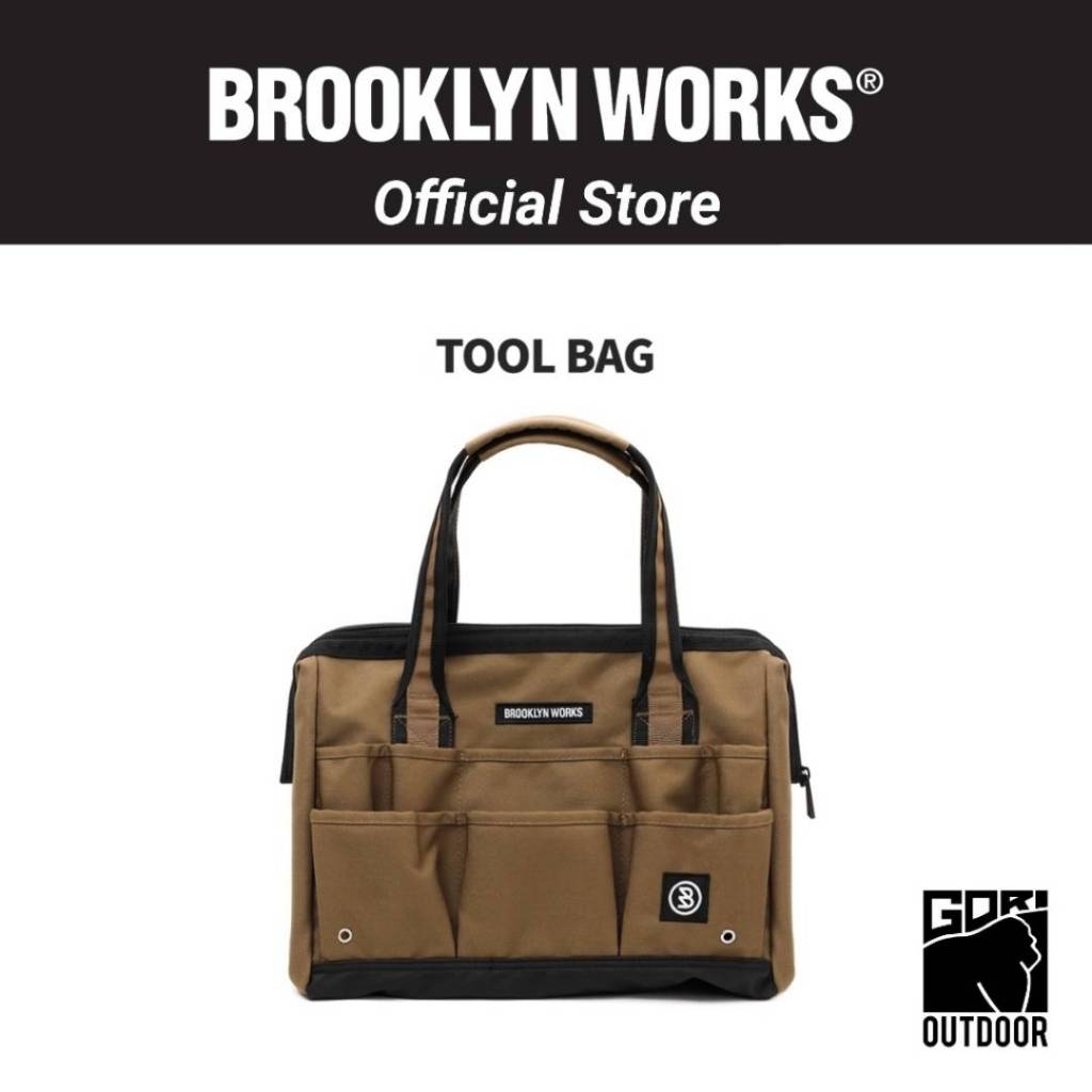 Brooklyn Works Tool Bag-Tan | Shopee Philippines