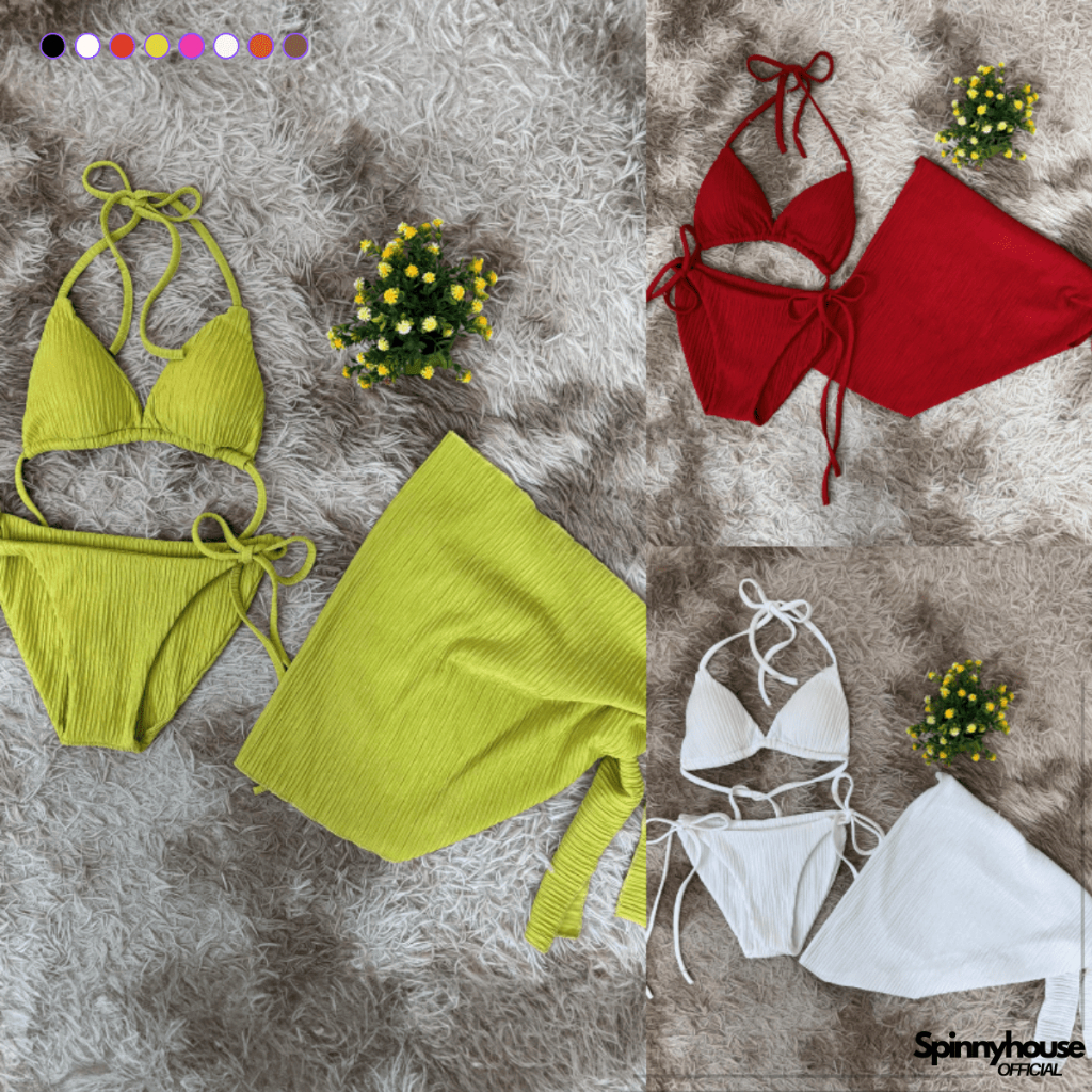 SpinnyHouse Bikini Set + Super Sexy Veil Bark Fabric For A Beach Trip. There Is Built-In Sponge ...