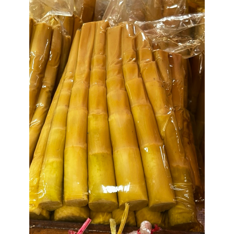 Boiled Bamboo Shoots Cut Clean Chopped Can Be Gift Pack 1 Kg. | Shopee ...