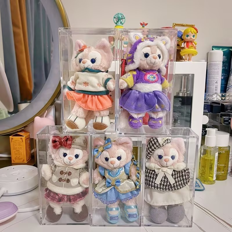 Labubu Acrylic Display Box Doll Model Stand Figure Cabinet | Shopee ...