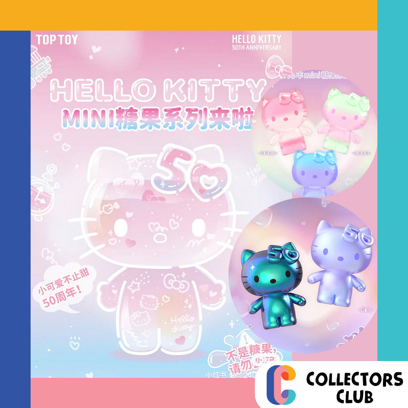 FIGURE TOPTOY HELLO KITTY Anniversary SWEET CANDY | Shopee Philippines