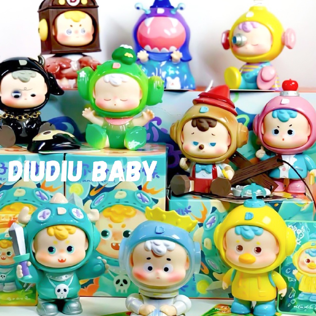 กล่องสุ่ม DiuDiu baby x HIDDEN WOOO : Hi, another me ลุ้น SECRET 1 ...