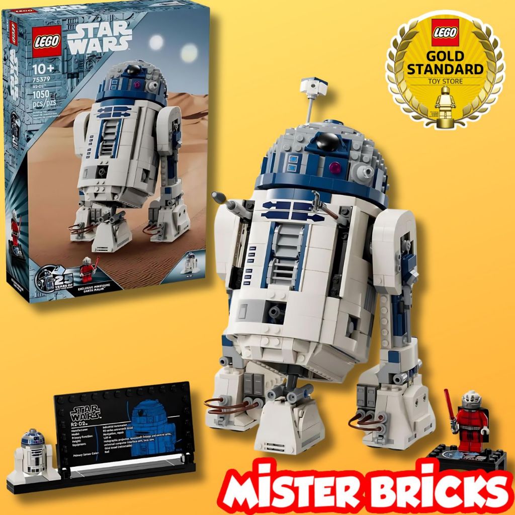 LEGO Star Warstm R2-D2tm & Darth Malak 75379-25th Anniversary ...