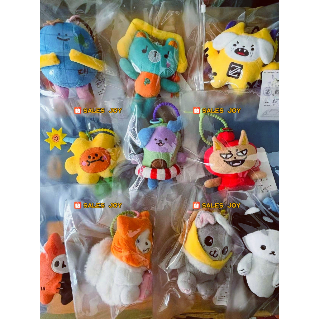 LOOK KHUNNOO AVOCEAN Muv YUZU MUMU TOMAFOX DOLL KEYCHAIN GMMTV | Shopee ...