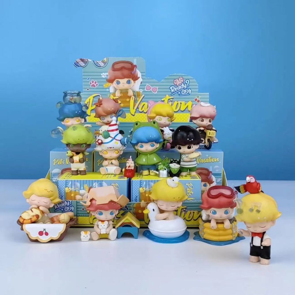 POP MART Dimoo Pets Vacation Series Blind Box | Shopee Philippines