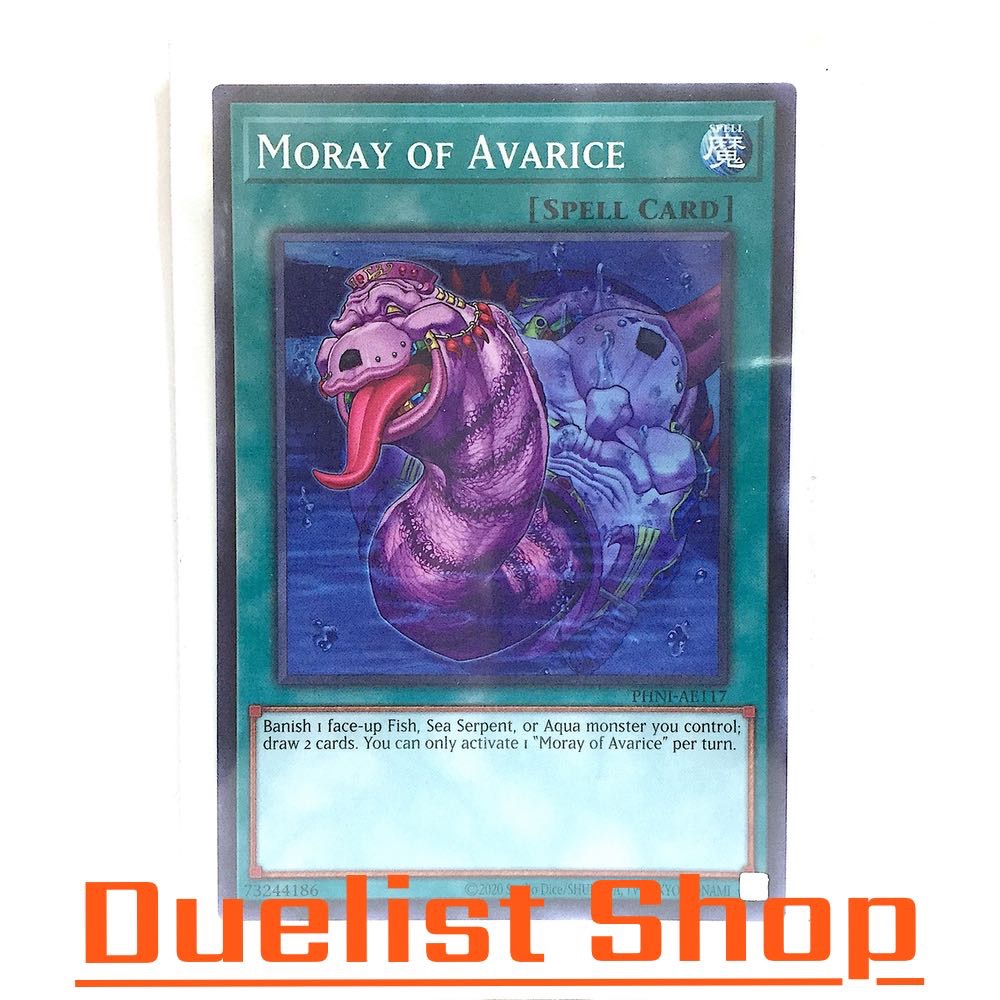 Moray of Avarice (N) Spell [Normal] PHNI-AE117 Yukio Card Set (Yu-Gi-Oh ...