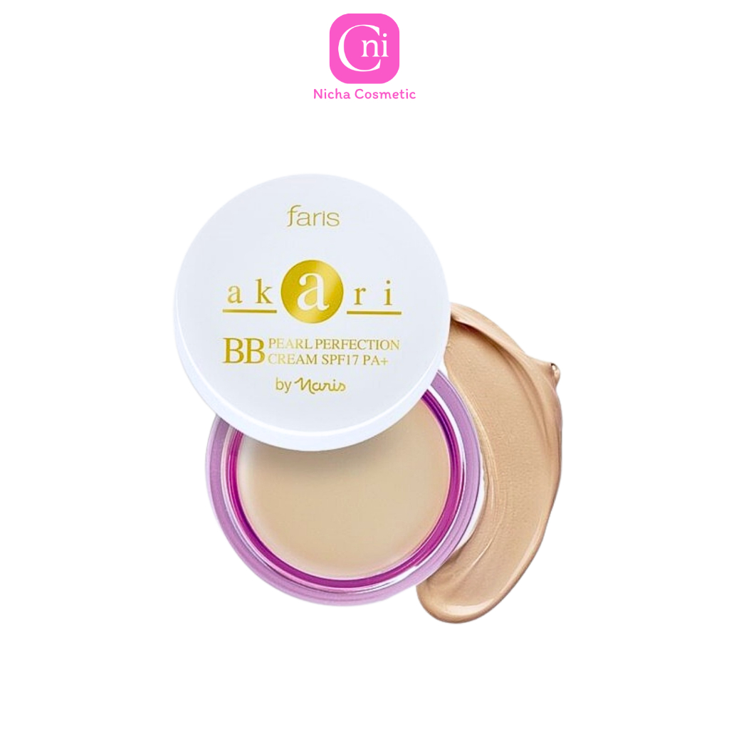 Faris Akari Pearl Perfection BB Cream Foundation SPF 17 PA+ | Shopee ...