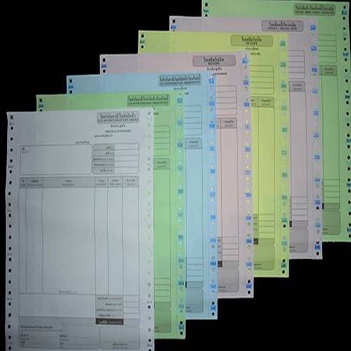 7-Layer Continuous Paper Form Bill Tax Invoice Size 9 "x 11" Money ...