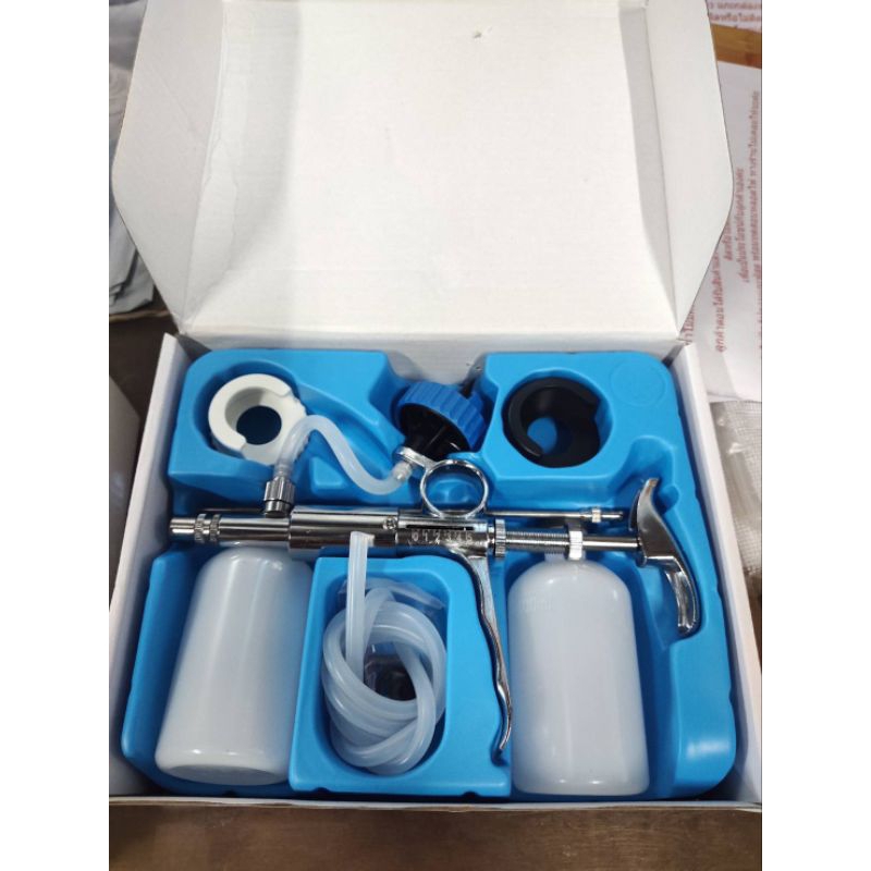 Genuine Stainless Steel Automatic Syringe With 2cc 5cc Can Charge cc ...