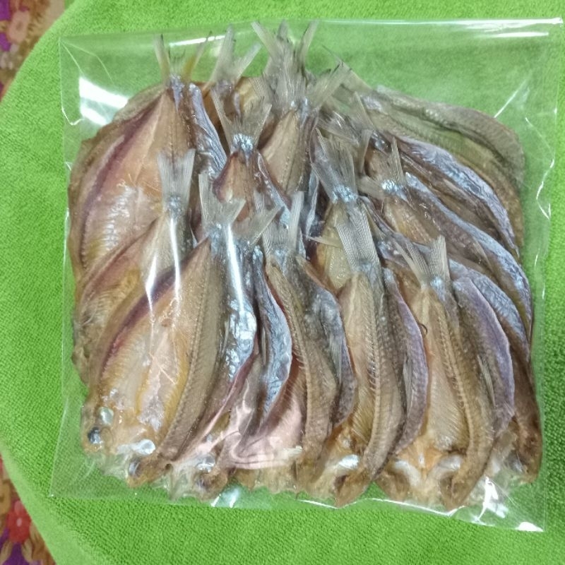 Dried Fish Seasoned Non-Salted 20 White Local Food Dam Ubonrat | Shopee ...