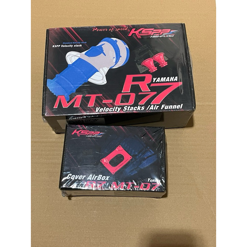 KSPP MT-07 R7 Trumpeter/Velocity stack -Horn Mouth MT-07 R7 -Intake air ...