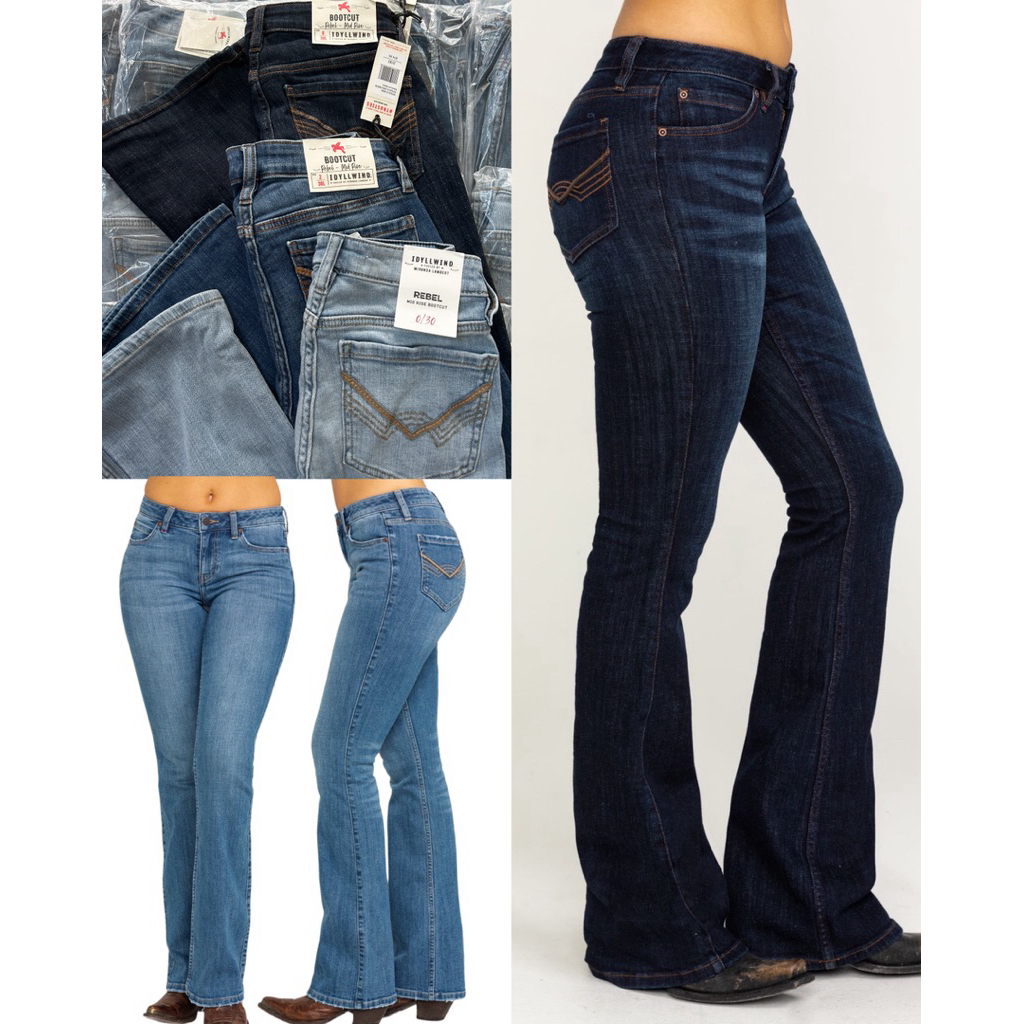 Idyllwind reble wild heart bootcut denim jeans Low-Waist Horse Legs ...