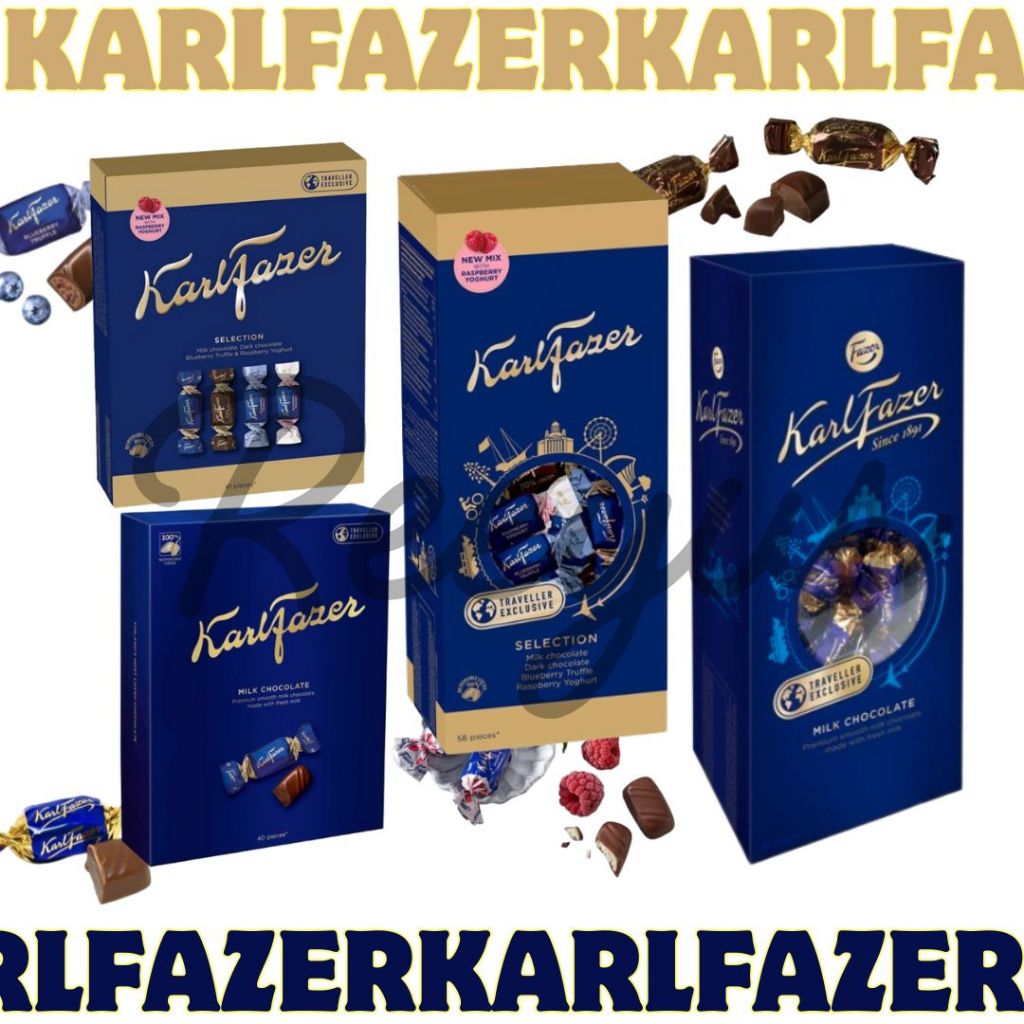 Gift Box Karl Fazer Chocolate From Finland There Are 2 Sizes 2 Styles ...