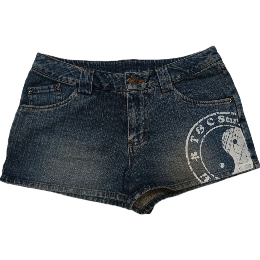 Second-Hand Japanese Jeans Shorts Waist 28 Inches Hips 36 Length 9.5 8 ...