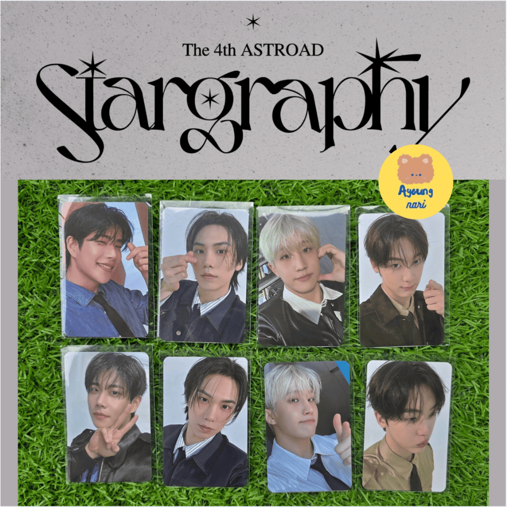 ASTRO The 4th ASTROAD [Stargraphy] Photocard POB 50000 won Card ...