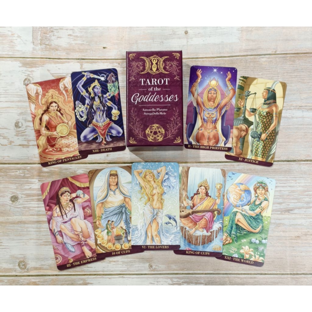 Tarot of the Goddesses Genuine Gypsy Cards Including Goddess Decks ...