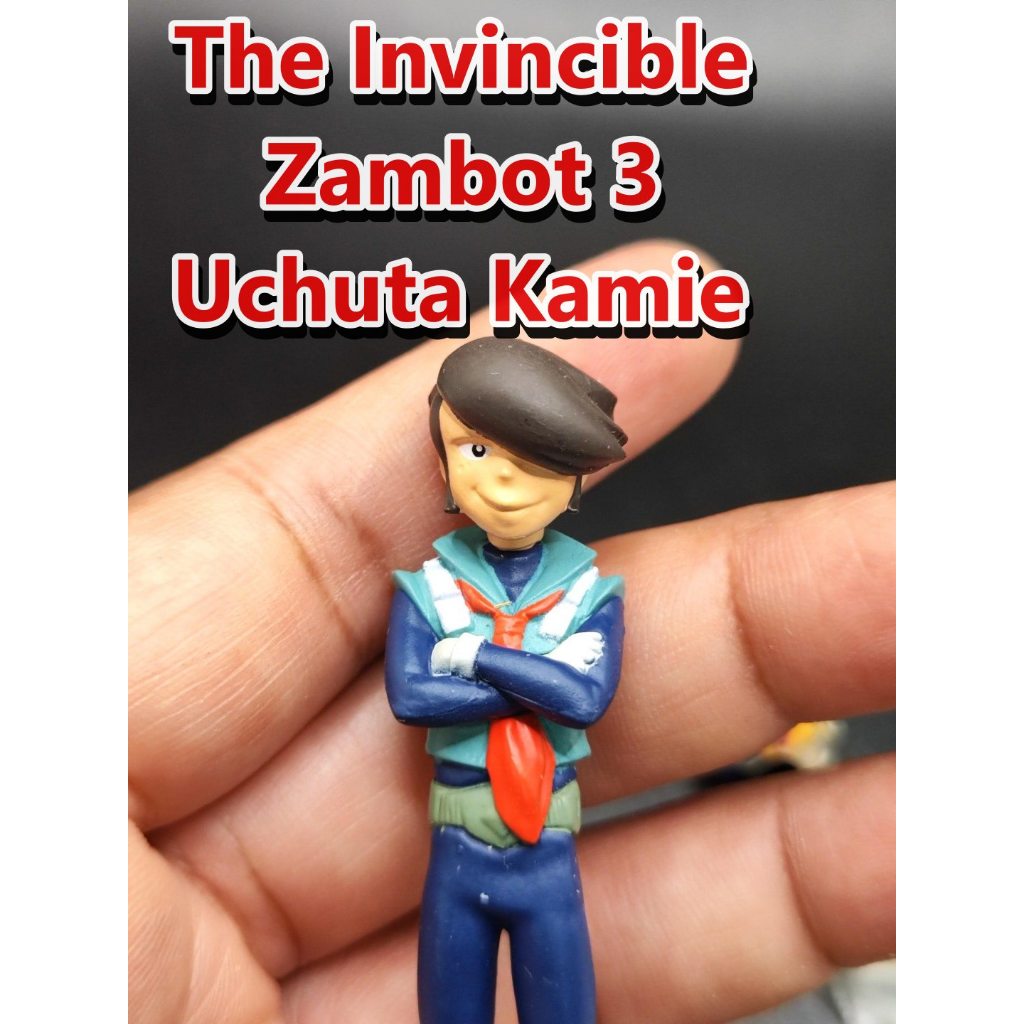 The Invincible Zambot (Invincible Super Man 3)-EX Gashapon-Uchuta Kamie ...