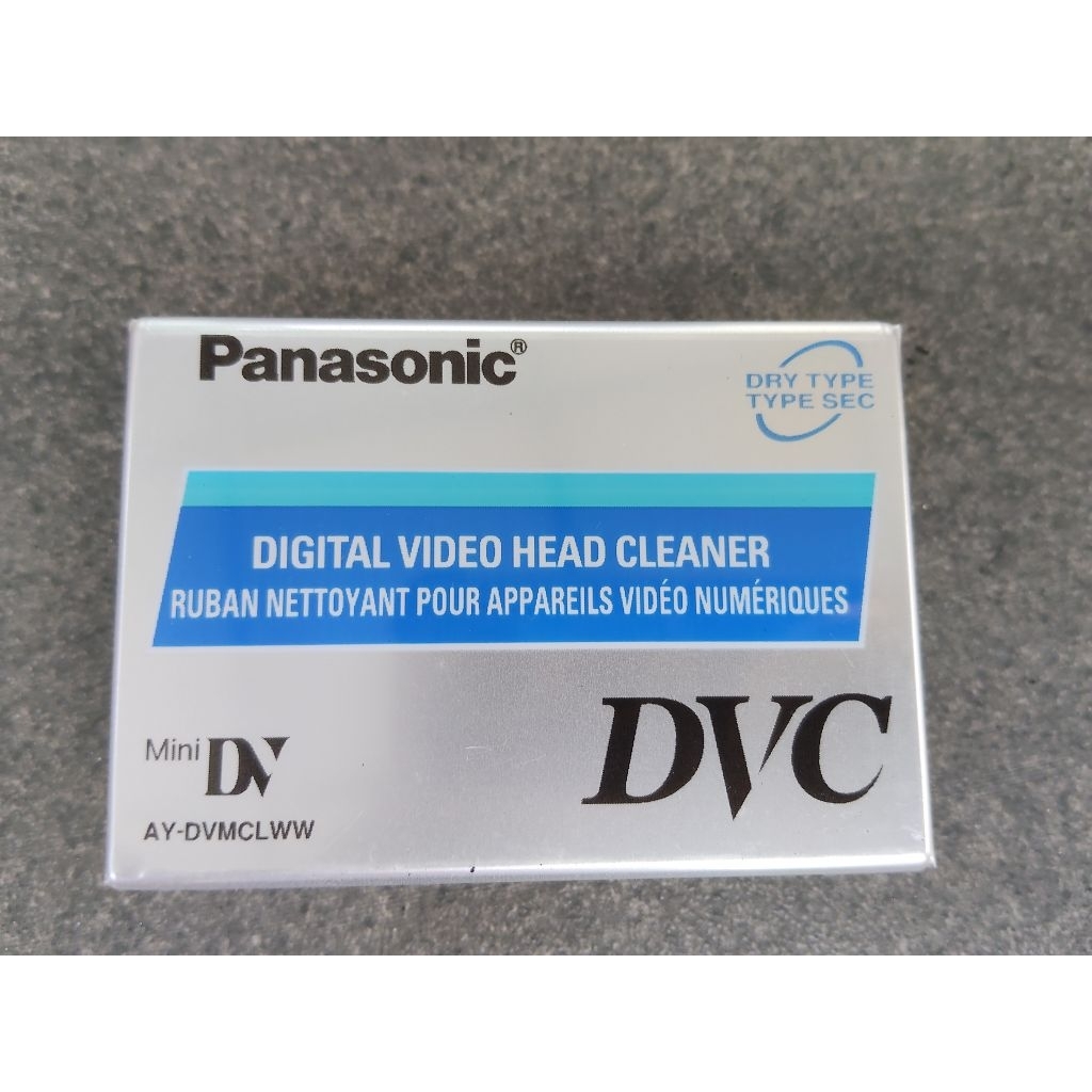 Panasonic Mini DV Head Cleaning Tape Camcorder Brand New Made In Japan ...
