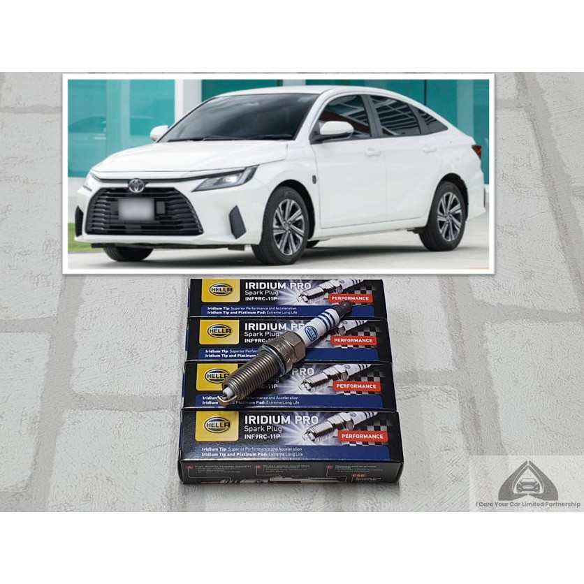 Spark Plug Iridium Toyota All New Yaris Ativ (From 2022 -) Set Of 4 ...
