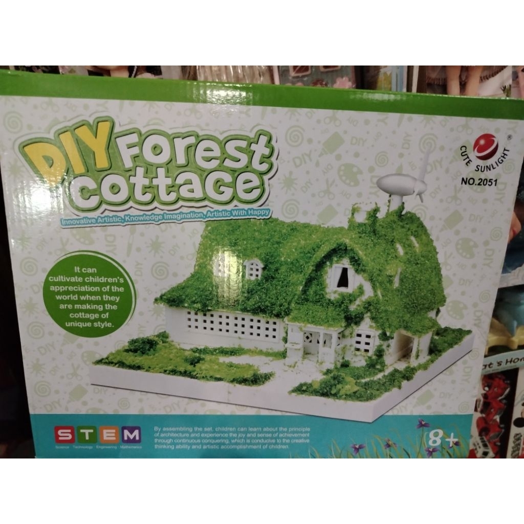 Diy Diy Kiki Witch Cabin Craft Project Forest Cottage | Shopee Philippines