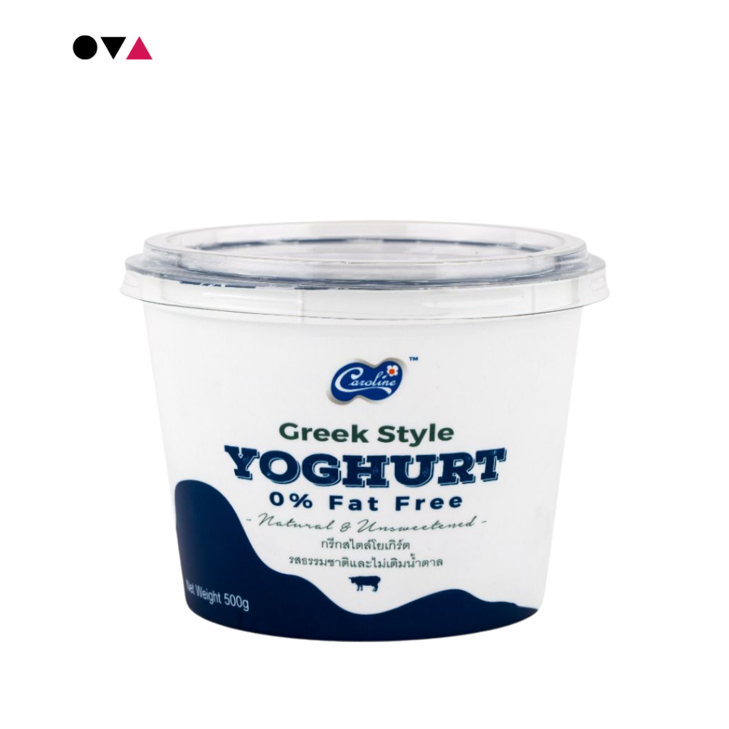 Caroline Greek Yogurt Fat Free 0% 500g 0% High Protein | Shopee Philippines