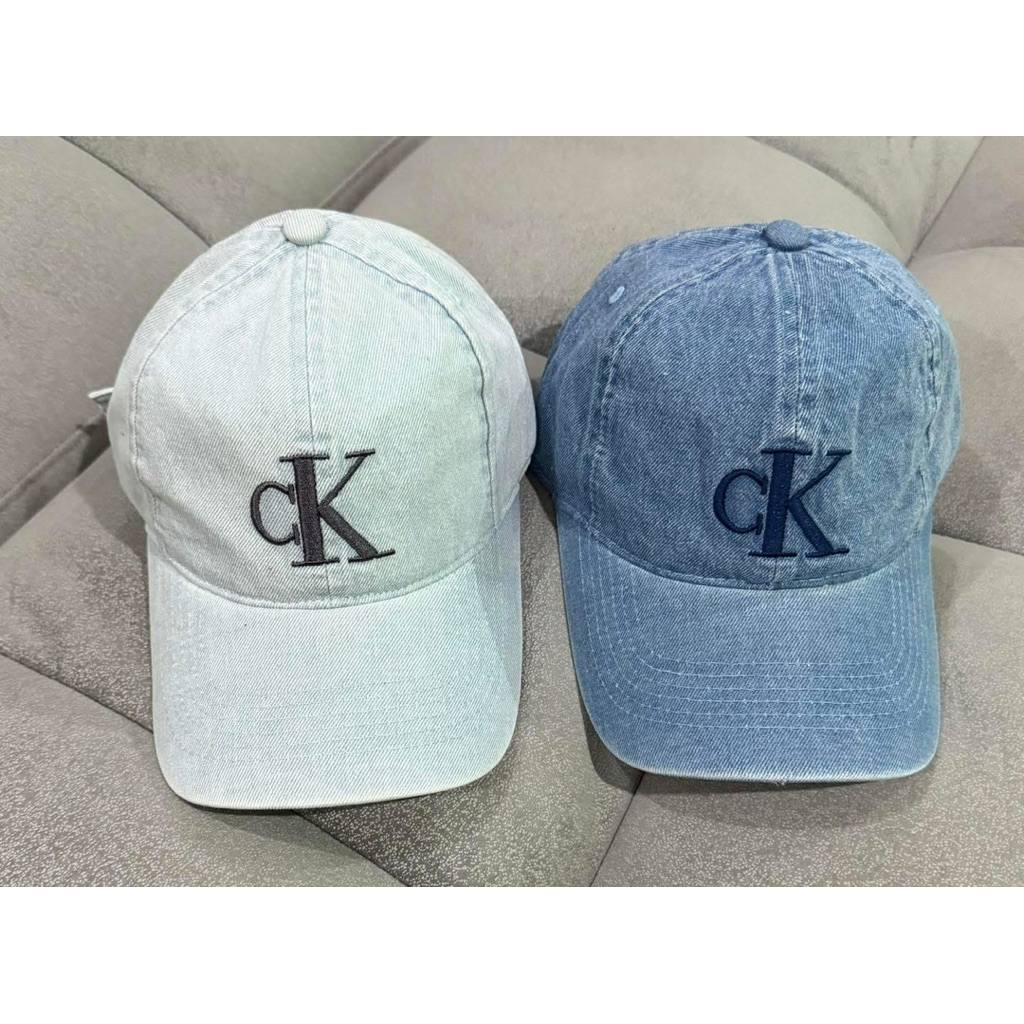 Ck JEANS Signature cap Dark Denim Light | Shopee Philippines