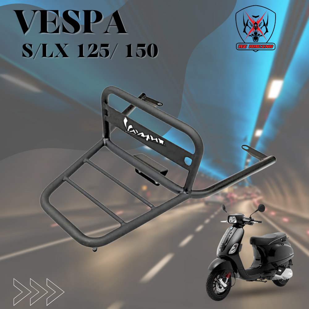 Rear Rack Vespa S LX 125 150 Thick Steel Strong Good Weight | Shopee ...