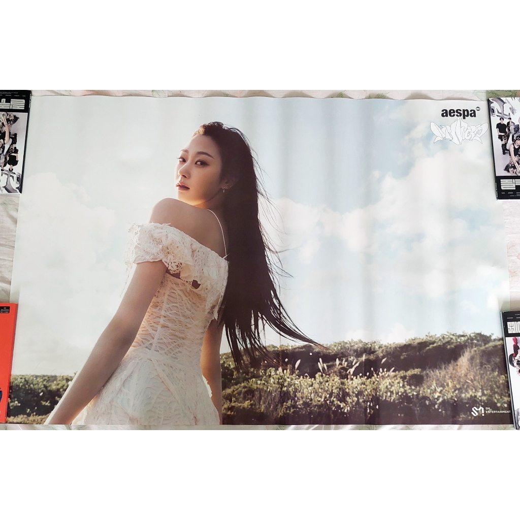 Giselle Poster From aespa Album-MY WORLD Intro Kpop Gisel Vespa ...