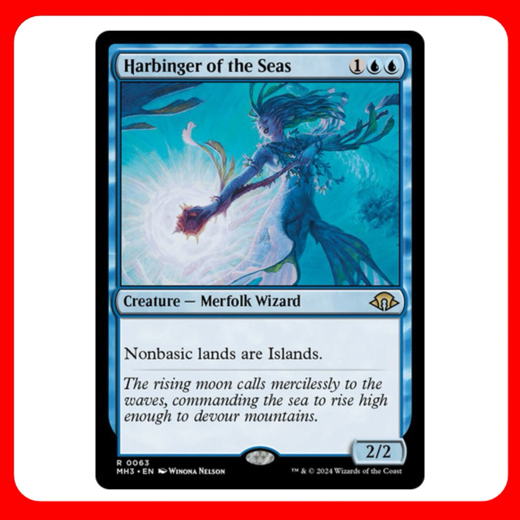 [MTG] Harbinger of the Seas [MH3] [BLUE] [RARE] [NORMAL] [ENG] (Magic ...