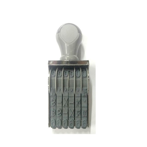 Number Stamp ART 6 Digits 9 Mm. | Shopee Philippines