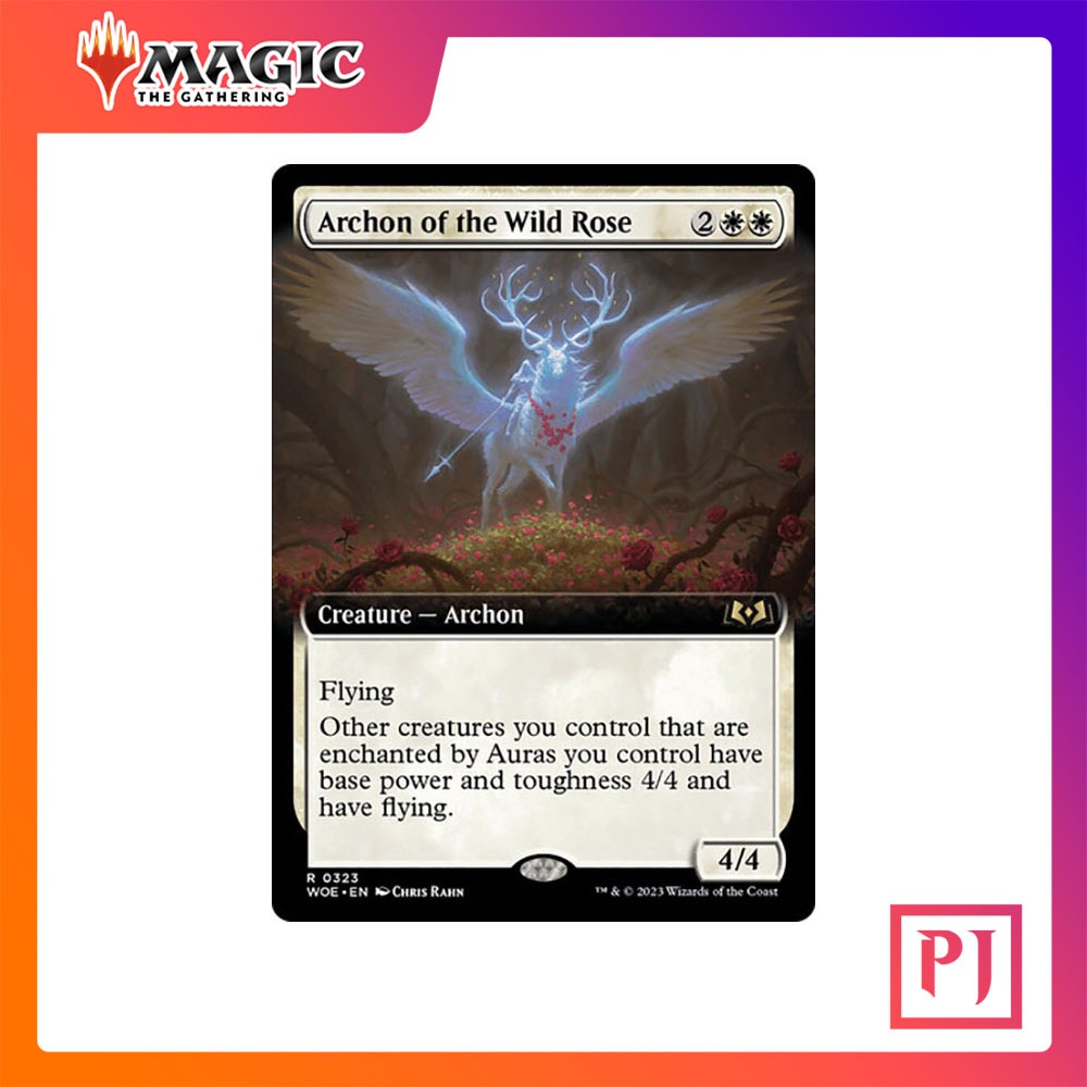 [MTG] Archon of the Wild Rose (Extended Art) [WOE] [WHITE] [RARE ...