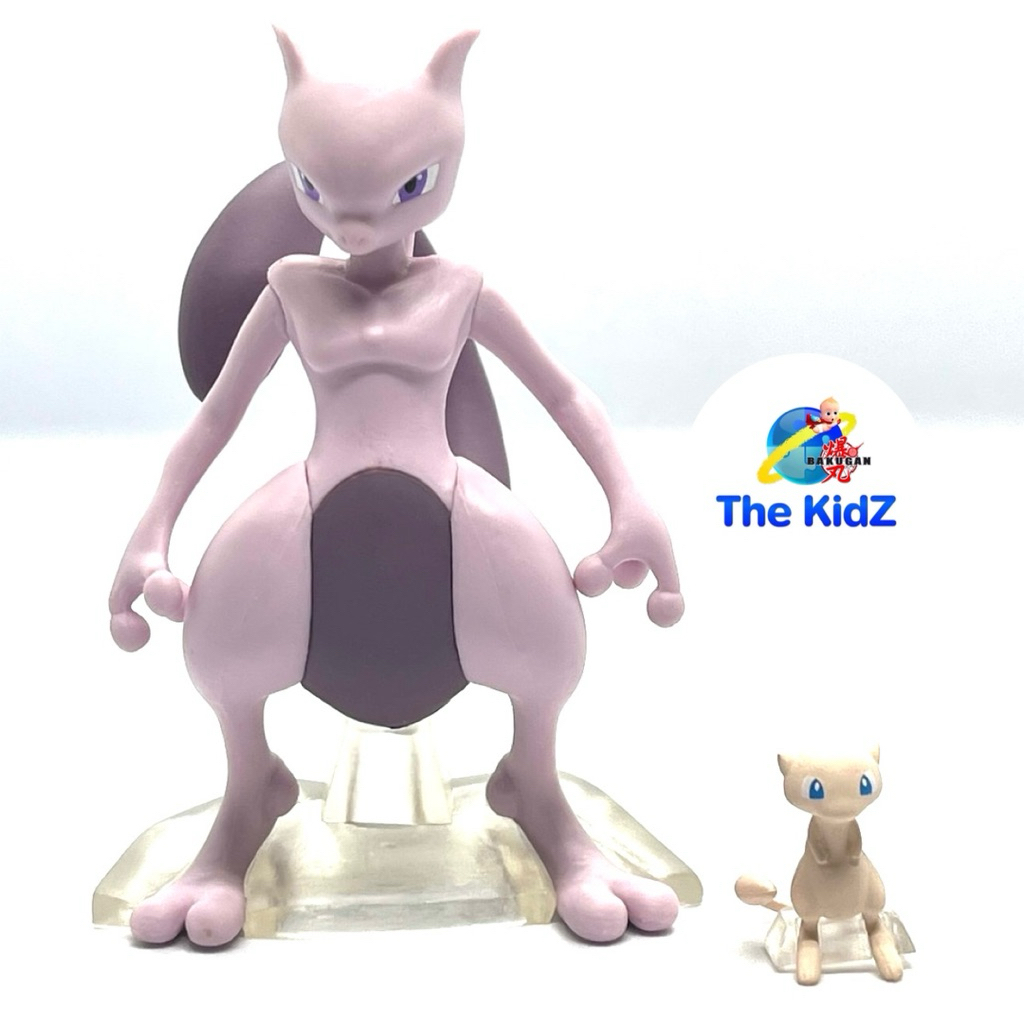 Pokemon Mew + Mewtwo Scale World + Figure Kanto Region 1:20 Bandai ...