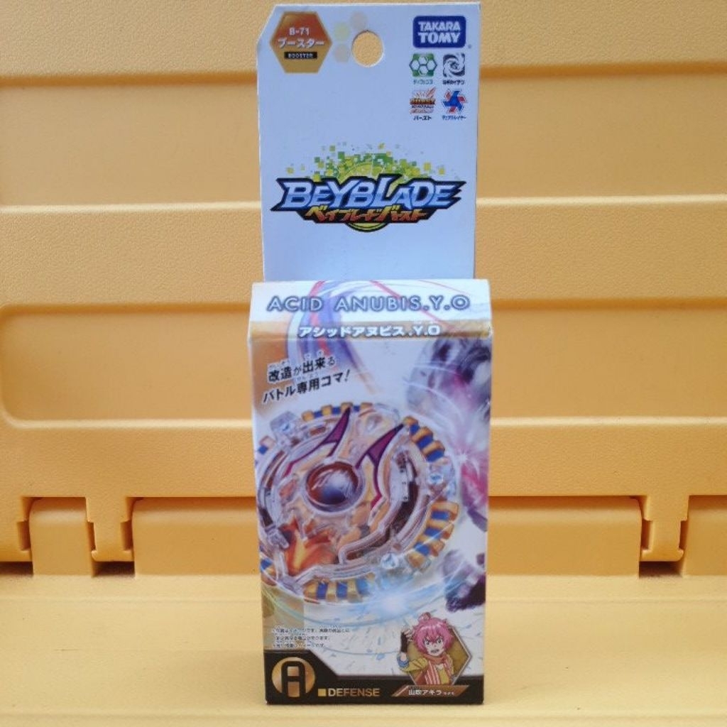 Beyblade Booster B-71 Acid Anubis.Y.O Takara Tomy Right Rotation ...