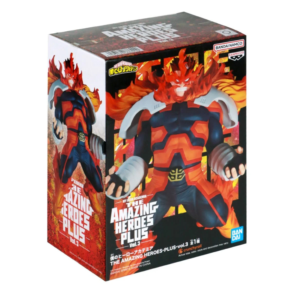 Banpresto My Hero Academia the Amazing Heroes Plus Endeavor (1st Hand ...