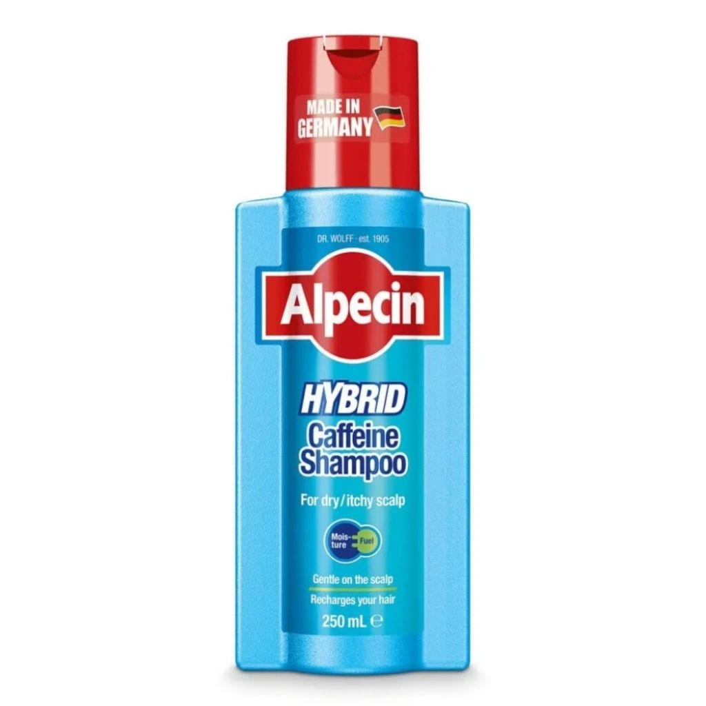 Alpecin Hybrid Shampoo (250ml) Dry Scalp Relief Itching And Dandruff ...