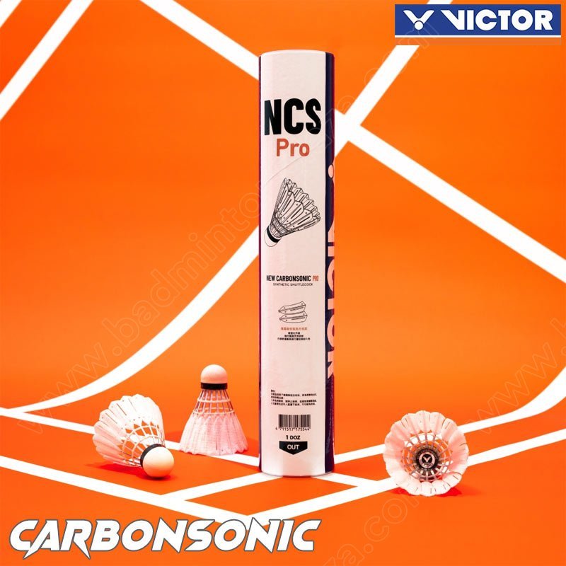 Synthetic Badminton Shuttlecock Victor CARBONSONIC PRO 12 Balls (NCS ...