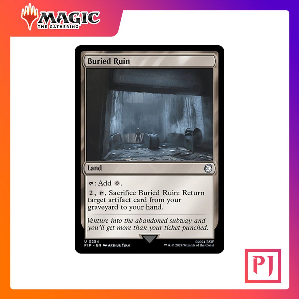 [MTG] Buried Ruin [PIP] [LAND] [UNCOM] [NORMAL] [ENG] (Magic Card/Magic ...