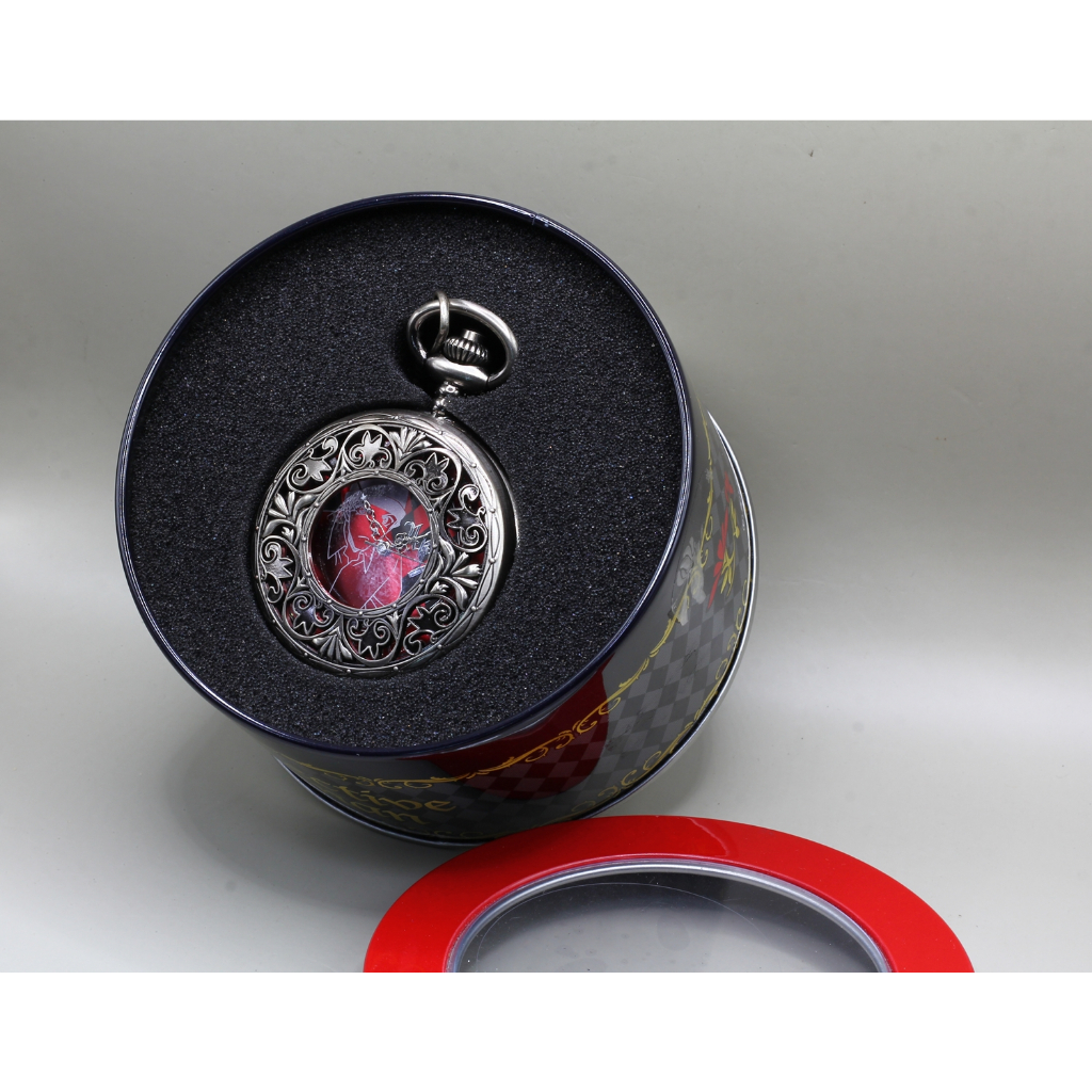 Protective CONAN Pocket Watch (Akai Character) With Metal Box ...