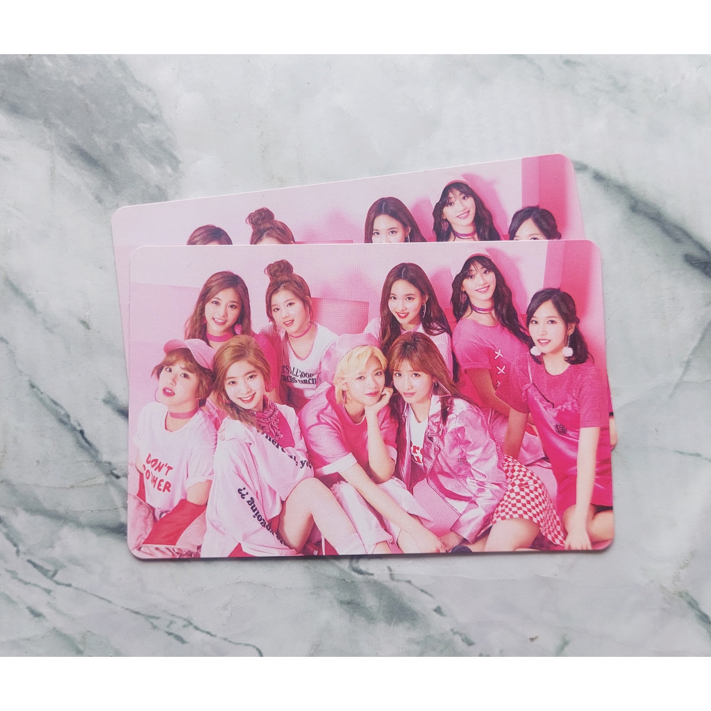 Collective Cards From CD Japanese Album TWICE-Kpop Card | Shopee ...