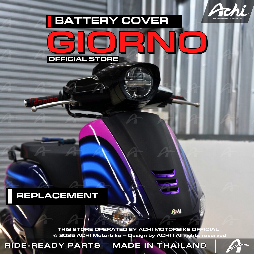LARGE MARK FRONT COVER HONDA GIORNO+ 2024-2025 BY ACHI THAILAND ...