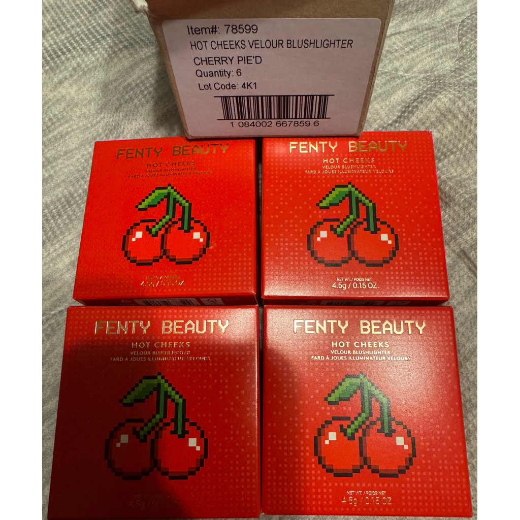 FENTY BEAUTY Hot Cheeks Velour Blusher (Limited Edition) • 4.5g Shade ...