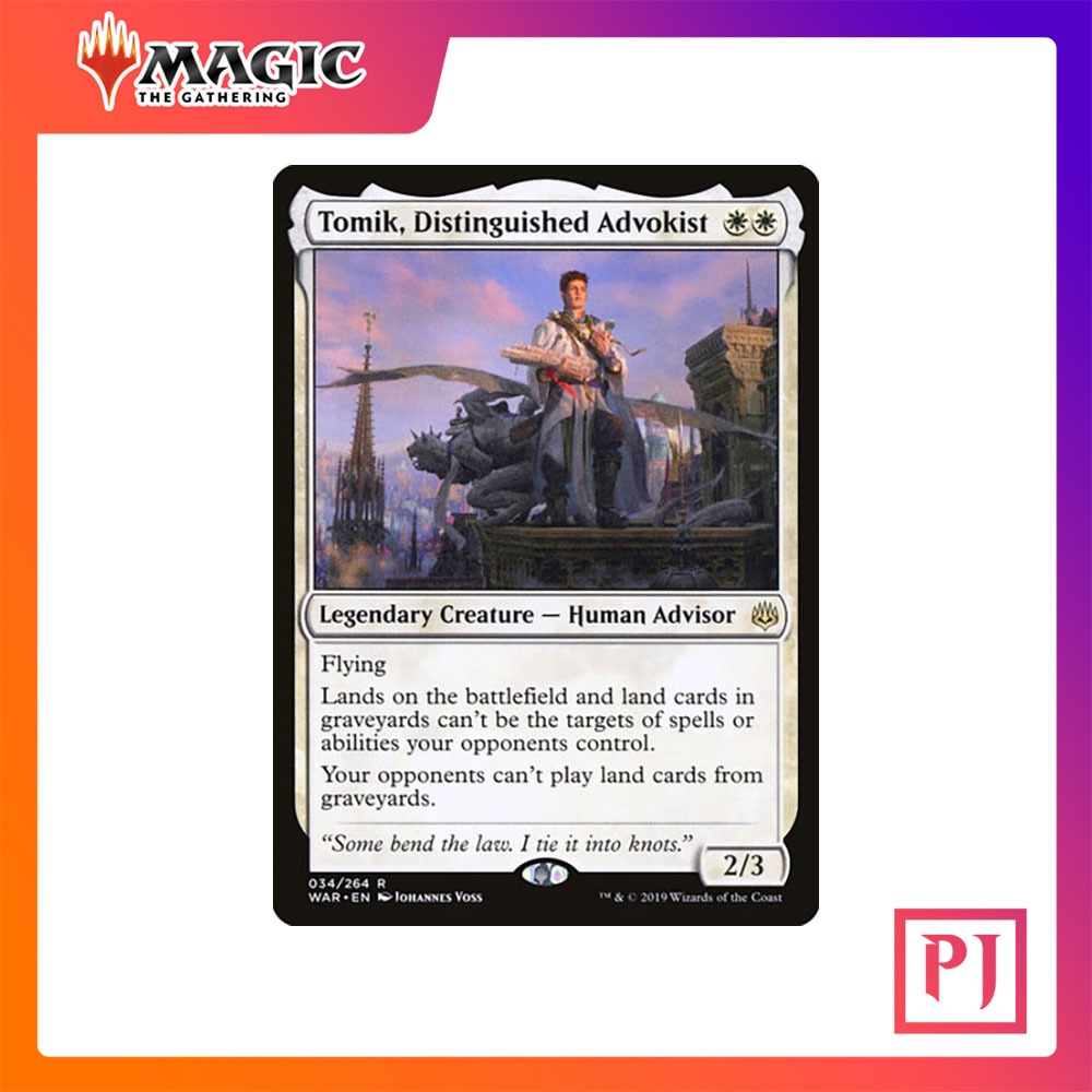 [MTG] Tomik Distinguished Advokist [WAR] [WHITE] [RARE] [NORMAL] [ENG ...
