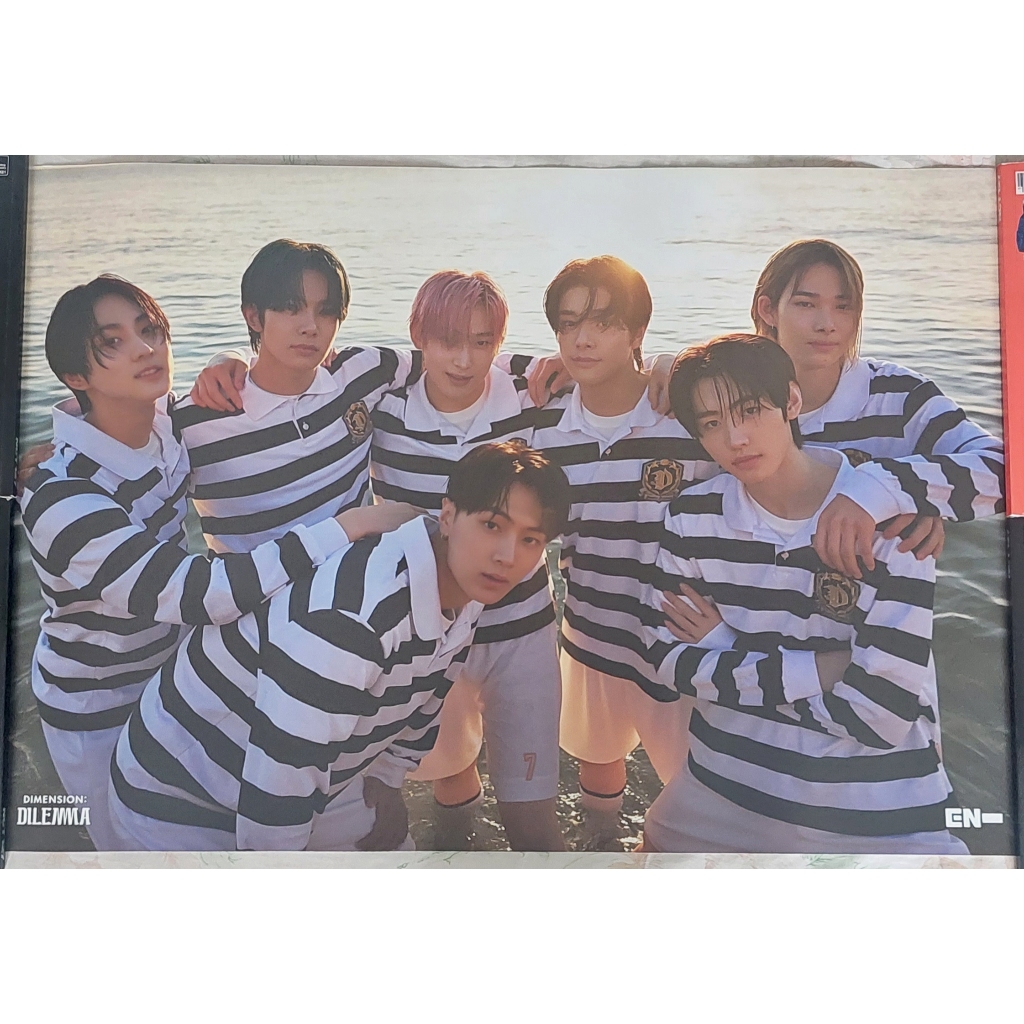 Poster From CD Album ENHYPEN-DIMENSION: DILEMMA Rare Kpop | Shopee ...