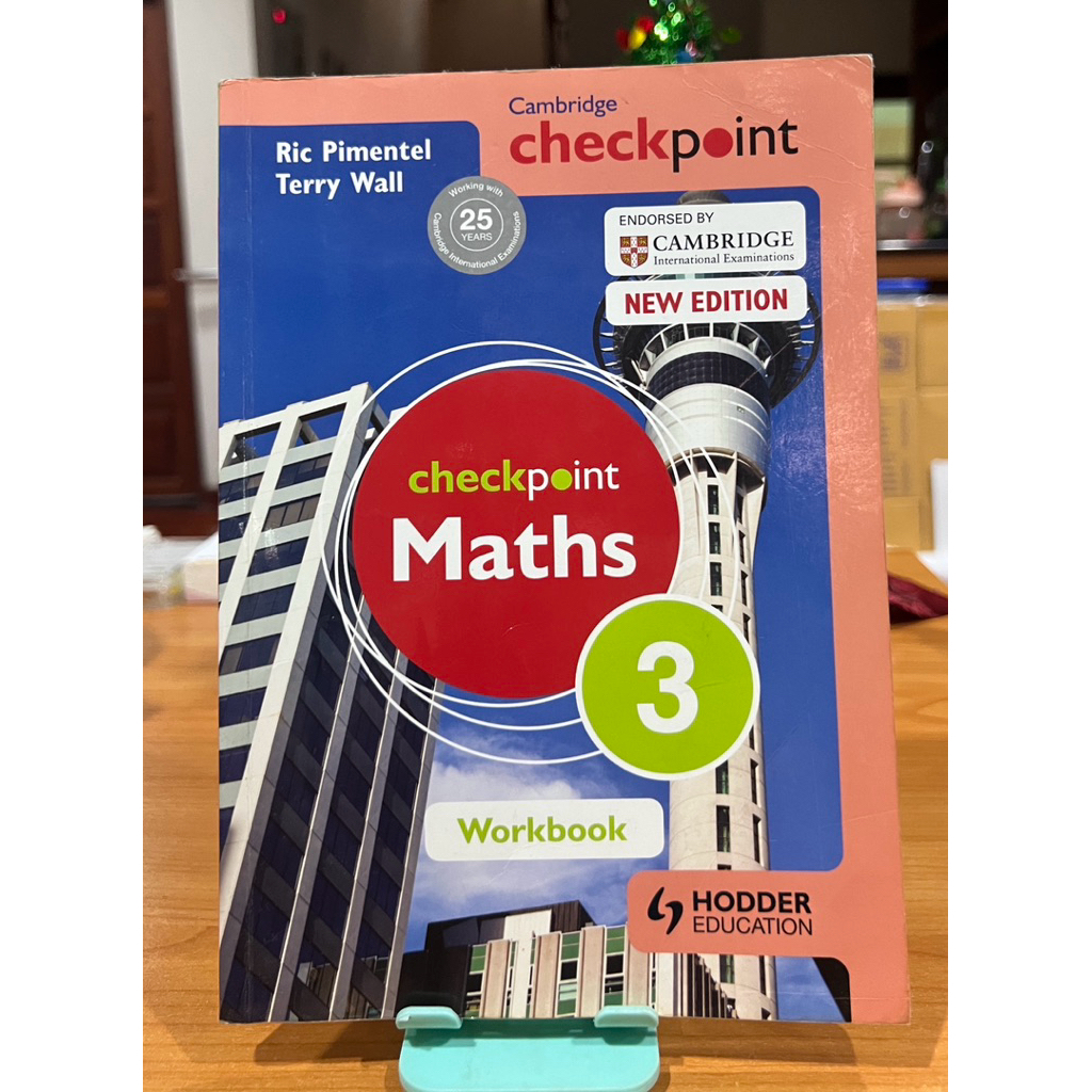 Cambridge Checkpoint Maths 3 Workbook (New Edition) – Ric Pimentel ...