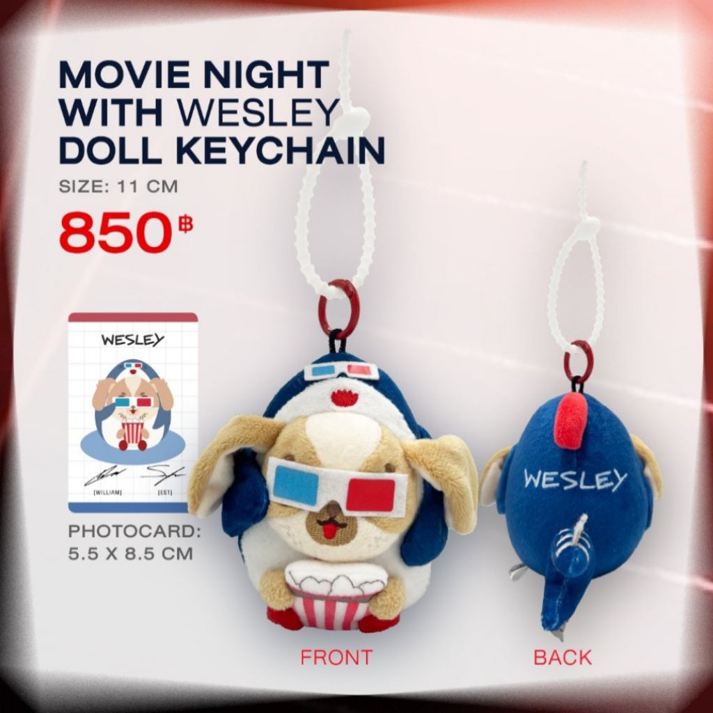 GMMTV Doll Keychain | MuvMuv Jummo Wesley | Shopee Philippines